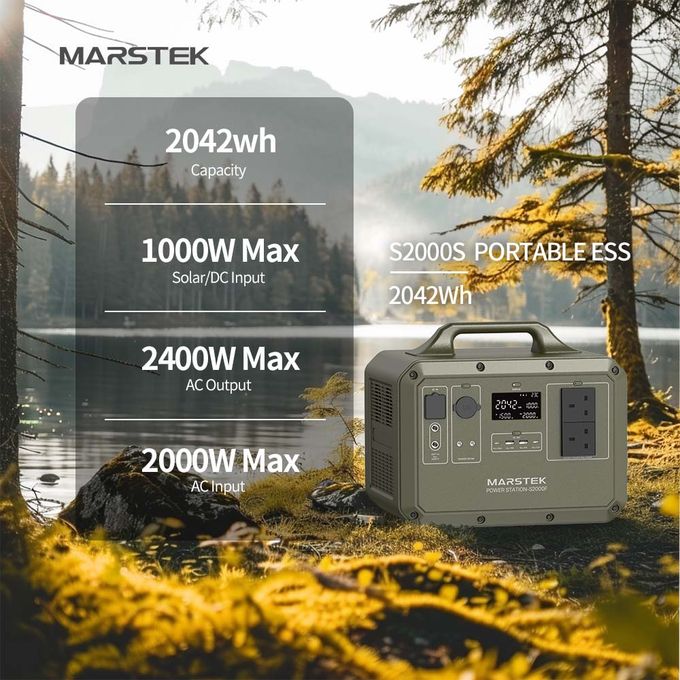 Marstek 2000W/ 2042Wh Portable Solar Generator (S2000F) - Benue House